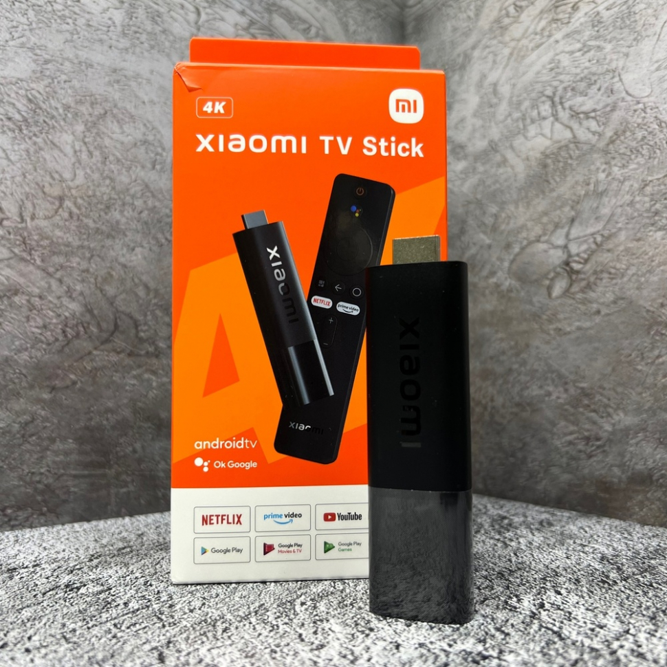 ТВ-адаптер Xiaomi Mi TV Stick 4K HDR купить в интернет-магазине Mi-STR.ru